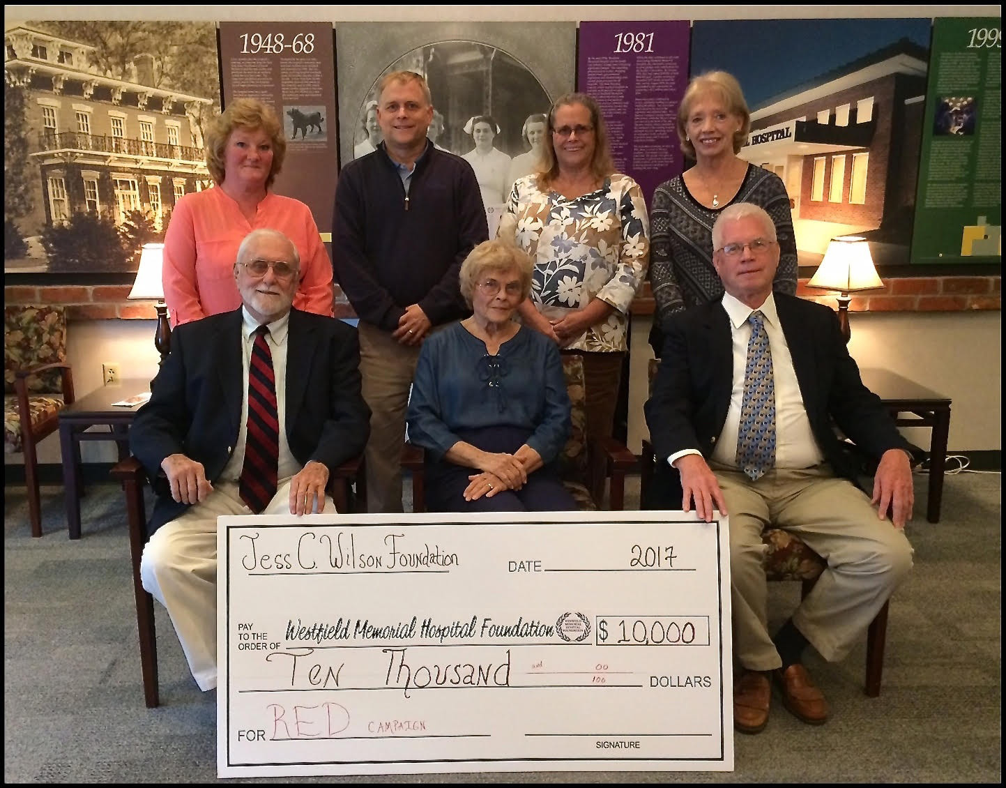 Jessie C. Wilson trust supports Westfield Memorial Hospital foundation ...